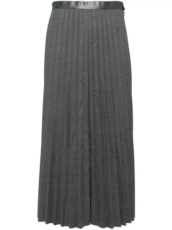 JNBY A-line Pleated Skirt