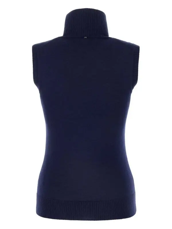Sportmax Ardenza Virgin Wool Knitted Top