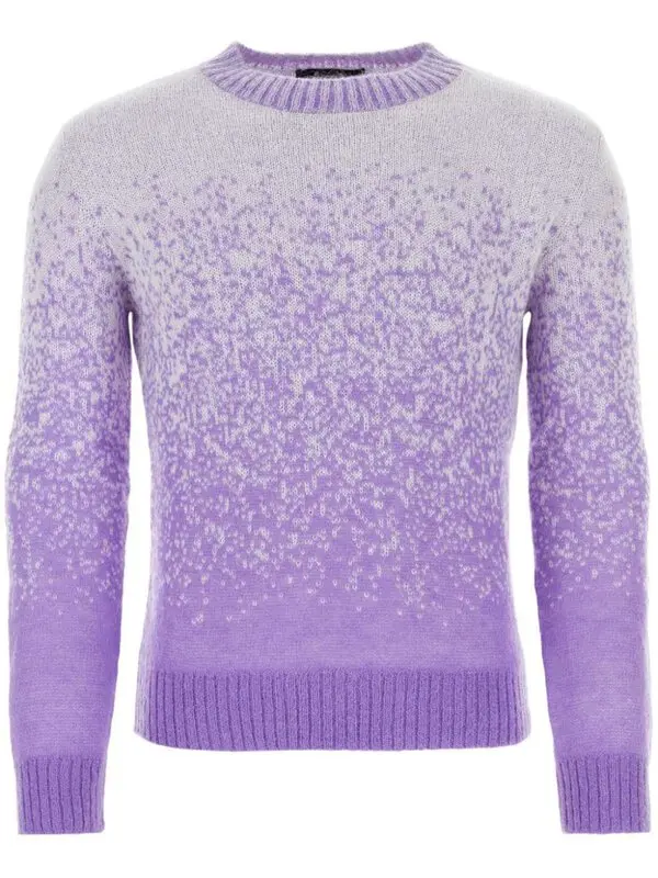 Mcm Two-tone Knitted Sweater