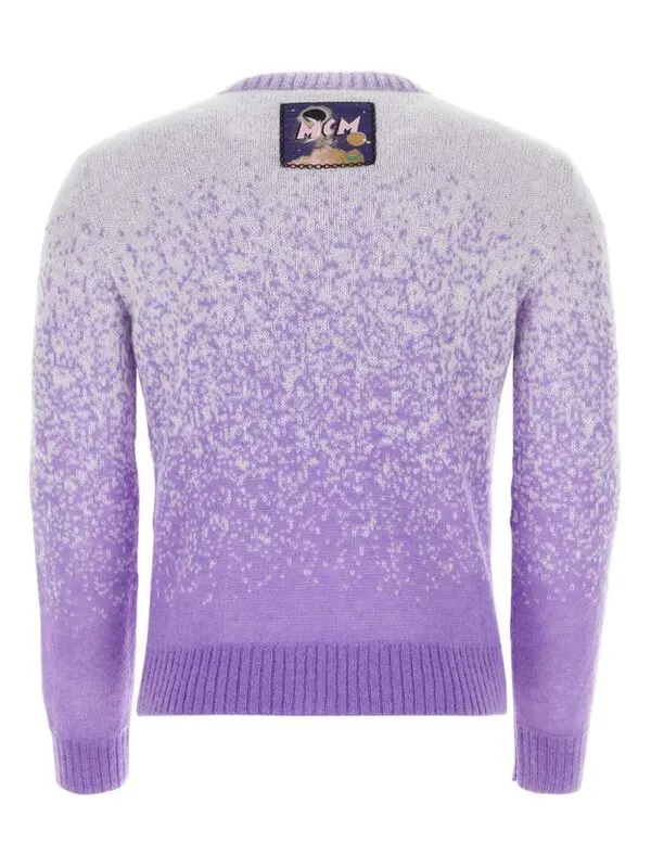 Mcm Two-tone Knitted Sweater