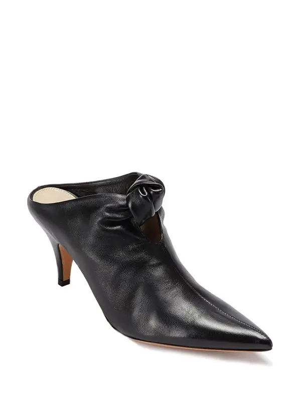 Khaite Rowan 75mm Mules - Black