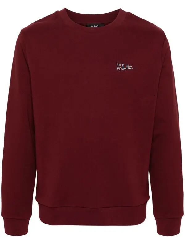 A.p.c. Logo-embroidered Sweater