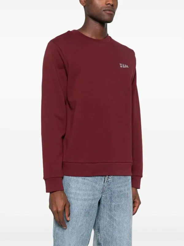 A.p.c. Logo-embroidered Sweater
