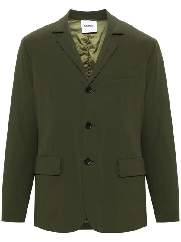 Aspesi Technical-jersey Blazer