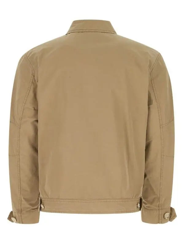 Woolrich Cotton Zip-up Bomber Jacket