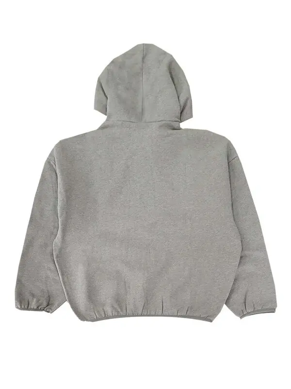 Fear Of God Front Logo Patch Hoodie - Grey