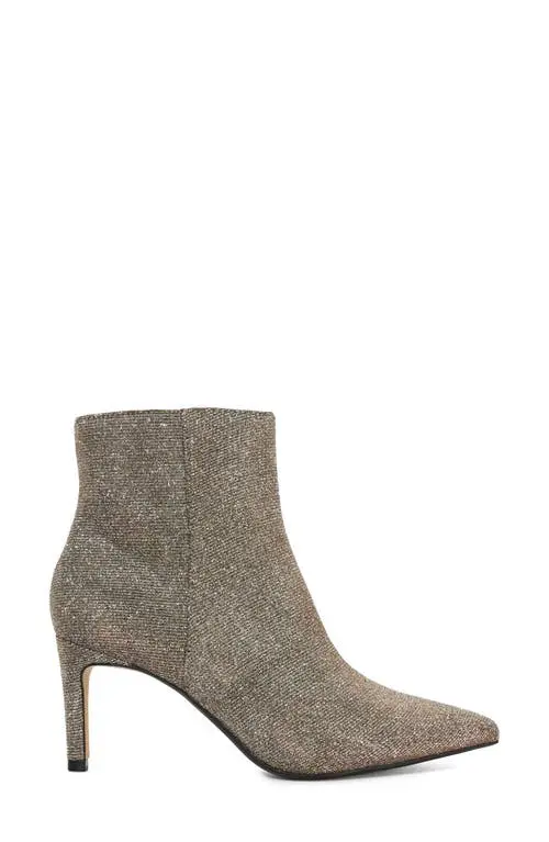 Dune London Pointed Toe Bootie - Gold