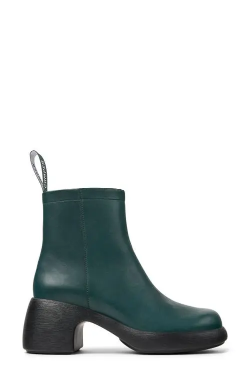 Camper Thelma Platform Bootie - Dark Green