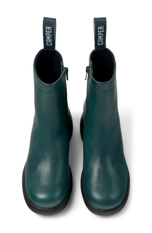 Camper Thelma Platform Bootie - Dark Green