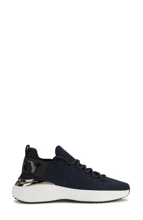 Dkny Zayley Knit Sneakers - Midnight Navy