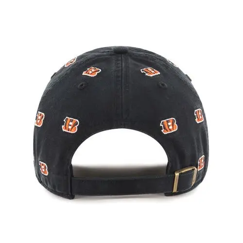 '47 Cincinnati Bengals Confetti Clean Up Adjustable Cap - Black