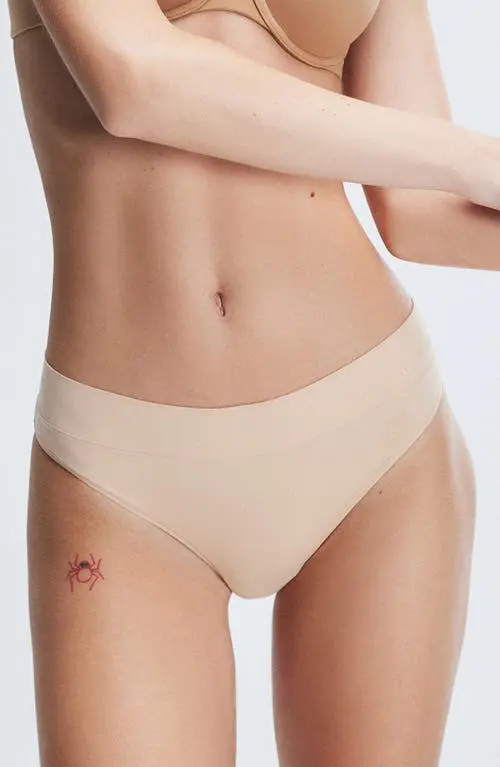 SAVAGE X FENTY Soft N' Savage Cheeky Panties - Honey Nude