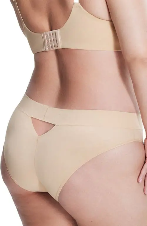 SAVAGE X FENTY Soft N' Savage Cheeky Panties - Honey Nude