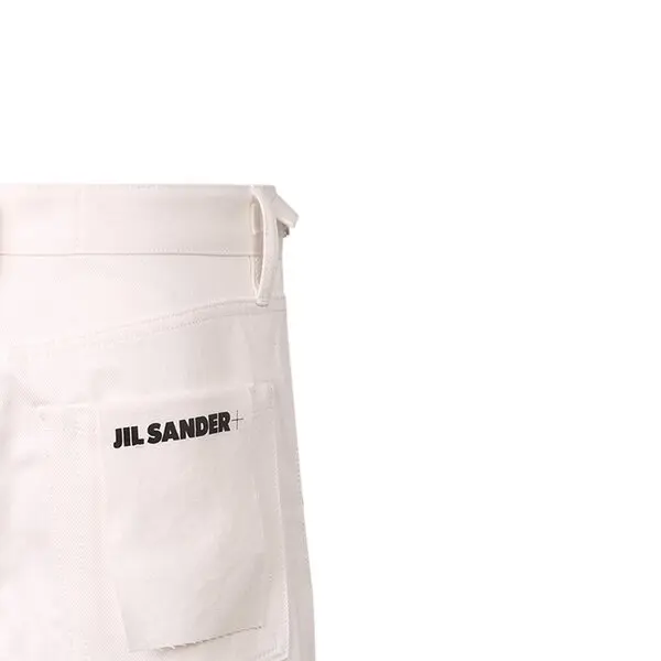 JIL SANDER Denim Shorts - White
