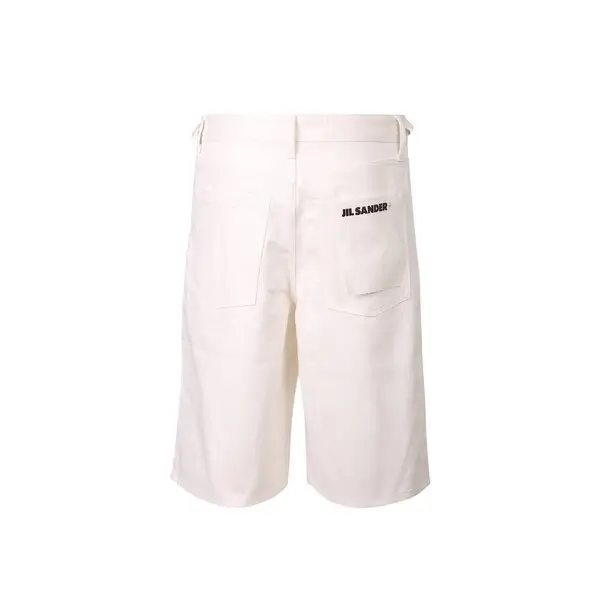 JIL SANDER Denim Shorts - White