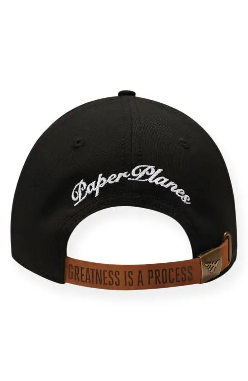 PAPER PLANES Icon Ii Dad Twill Cap - Black
