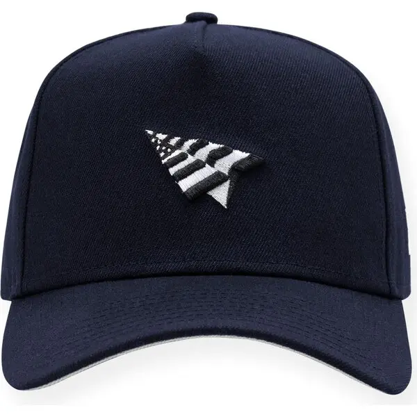 PAPER PLANES Logo 9forty A-frame Snapback Cap - Navy