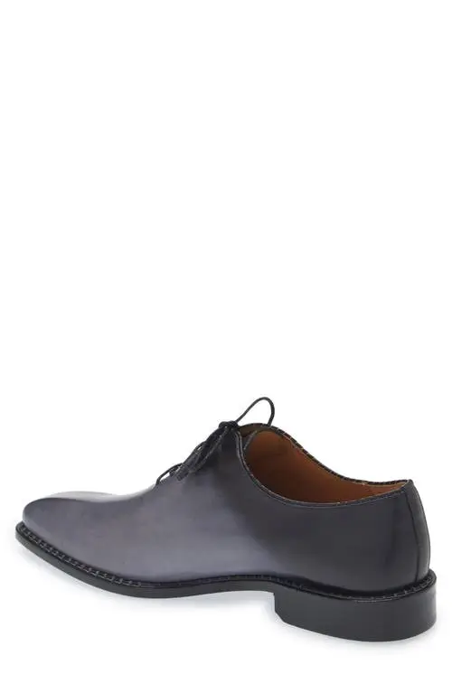 Mezlan Barbaro Leather Oxford - Grey/black