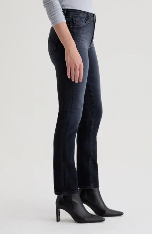 Ag Mari Mid-rise Slim Straight-leg Jeans - Glitch