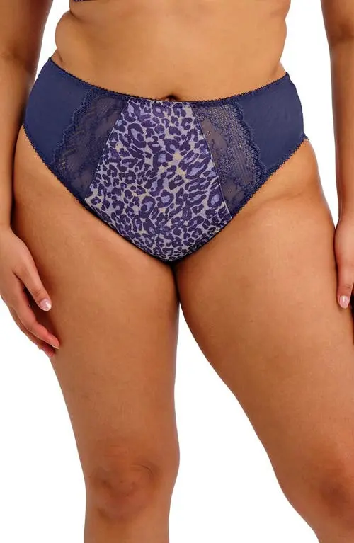 Elomi Lucie High Leg Briefs - Midnight