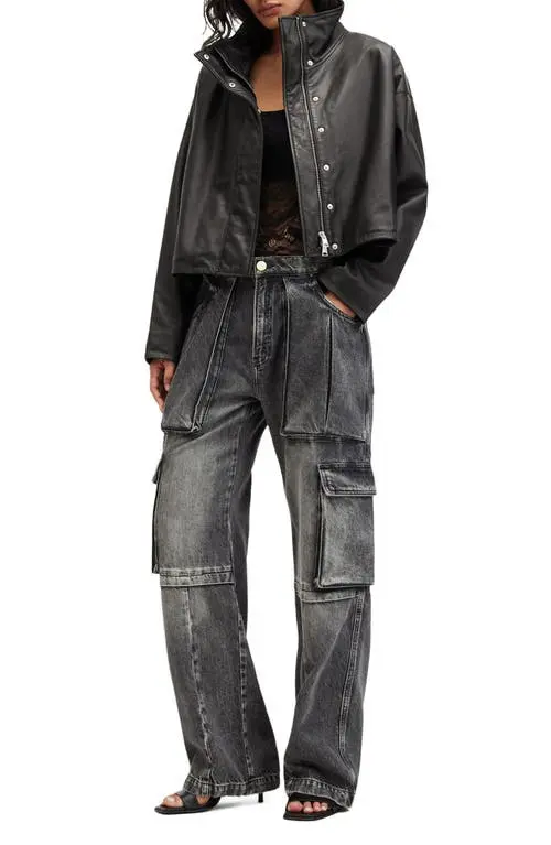 ALLSAINTS Ryder Leather Jacket - Black