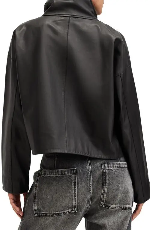 ALLSAINTS Ryder Leather Jacket - Black
