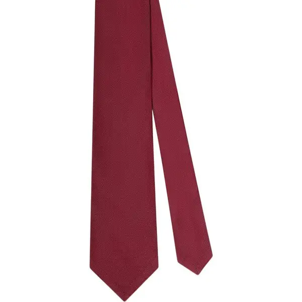 Robert Talbott Newman Seven Fold Silk Necktie - Wine
