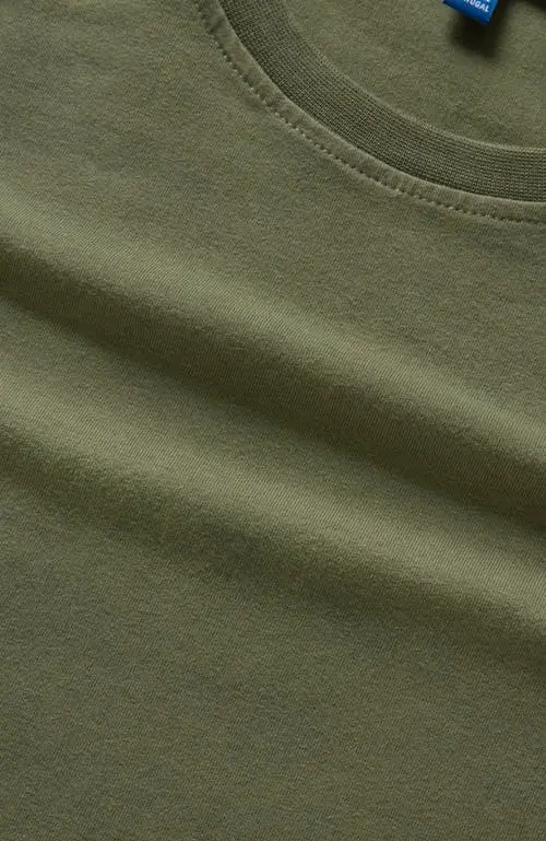 Robert Talbott Dean Stretch Jersey Tee - Olive