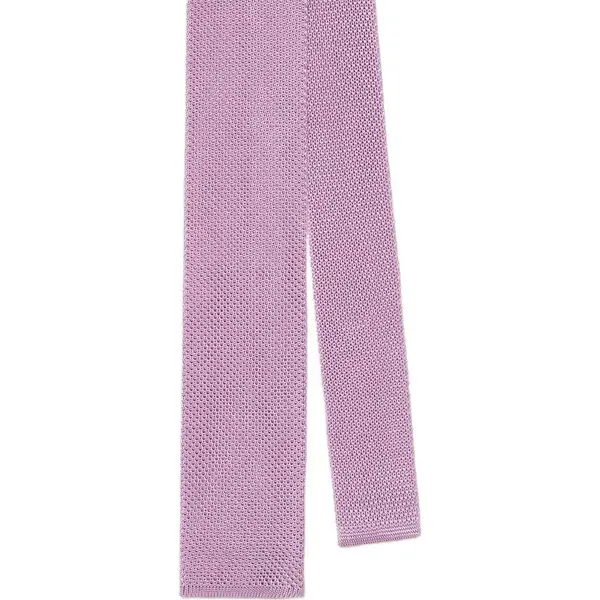 Robert Talbott Redford Silk Knit Necktie - Lavender