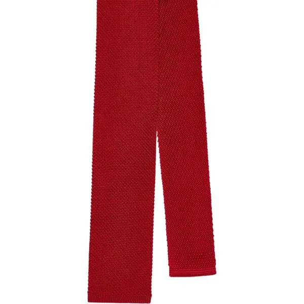 Robert Talbott Redford Silk Knit Necktie - Red