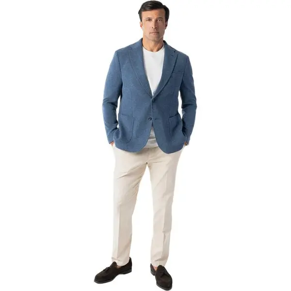 Robert Talbott Wright Double Face Knit Blazer
