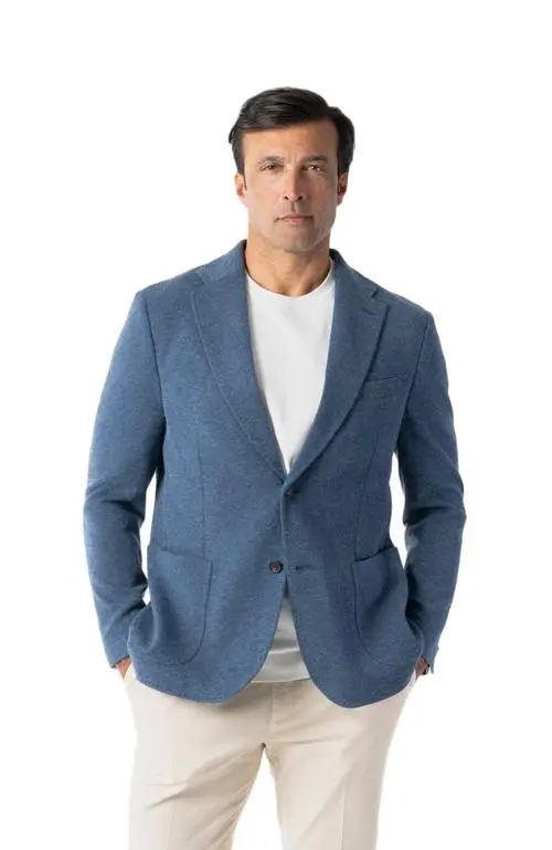 Robert Talbott Wright Double Face Knit Blazer