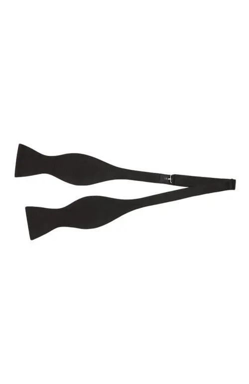 Robert Talbott Bond Grosgrain Bow Tie - Black