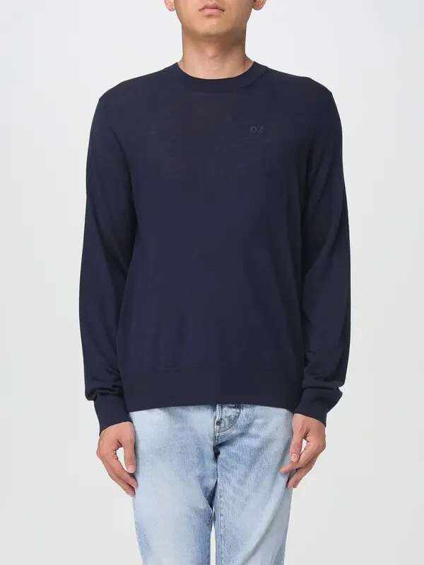 Dsquared2 Crew Neck Sweater - Navy
