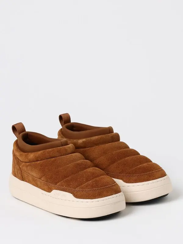 Moon Boot Quilted Suede Sneakers