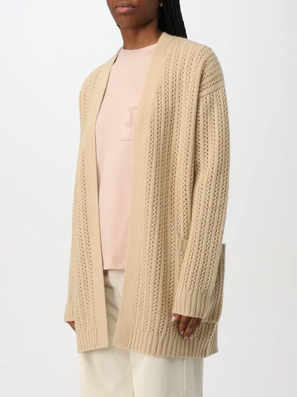 Max Mara Belted Cardigan - Beige