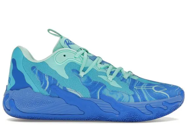 PUMA Lamelo Ball Mb.03 Lo Team Sneakers - Hyperlink Blue/bright Aqua/electric Peppermint