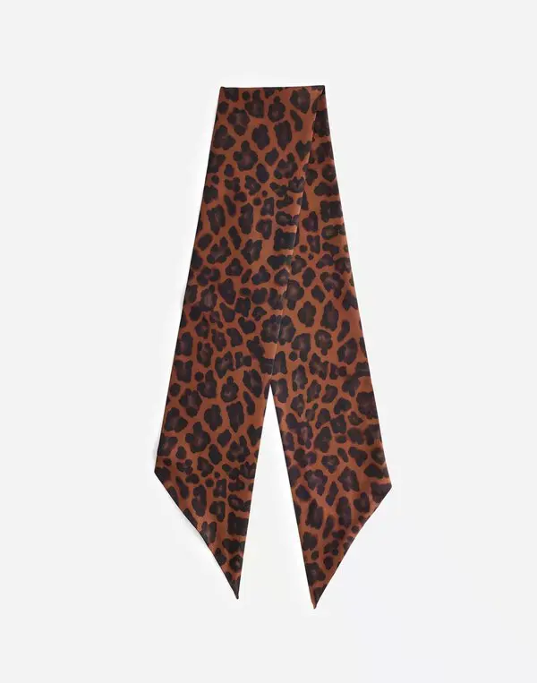 Madewell Silk Twill Tie - Dark Coffee