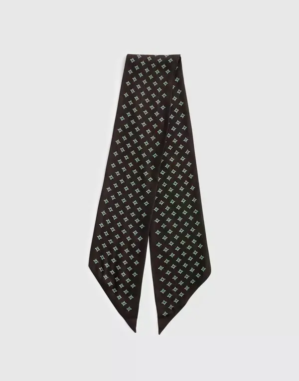 Madewell Silk Twill Tie - Molasses