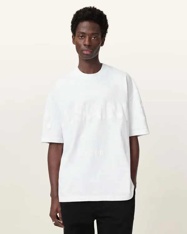 ALLSAINTS Biggy Oversized Logo Print T-shirt