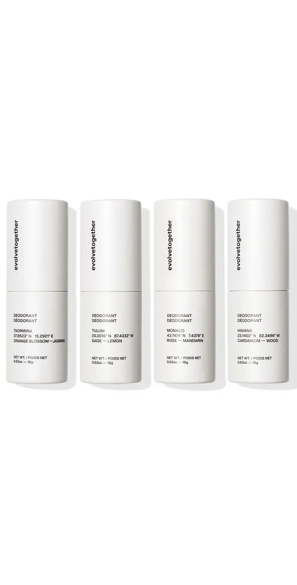 Evolvetogether Deodorant Discovery Set - No Color