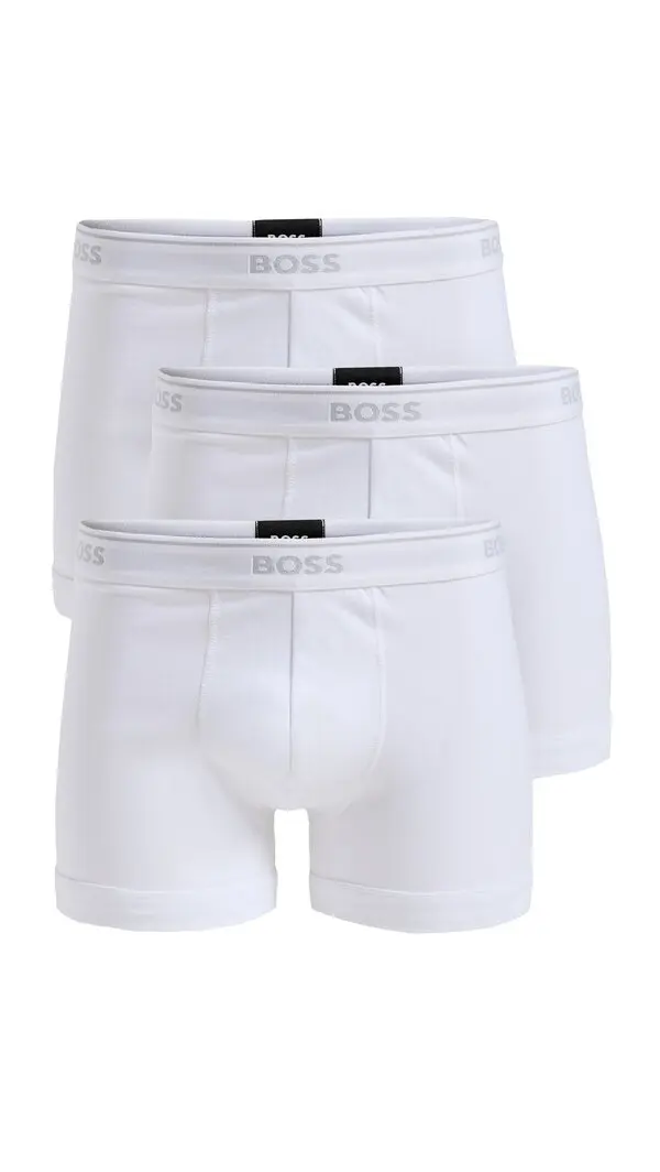 BOSS Classic Cotton Boxer Briefs 3 Pack