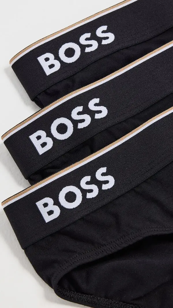 BOSS Stretch Cotton Briefs 3 Pack