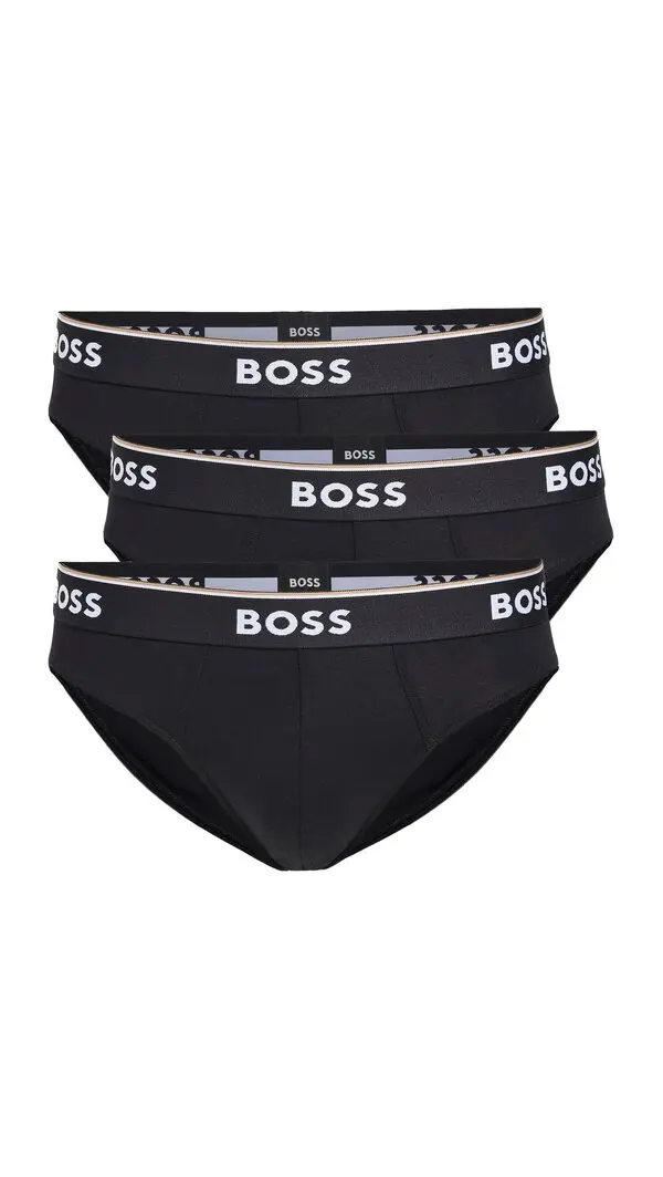 BOSS Stretch Cotton Briefs 3 Pack