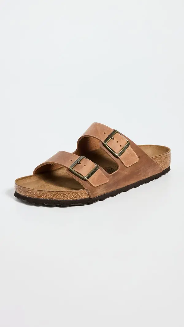 BIRKENSTOCK Arizona Sandals - Cognac