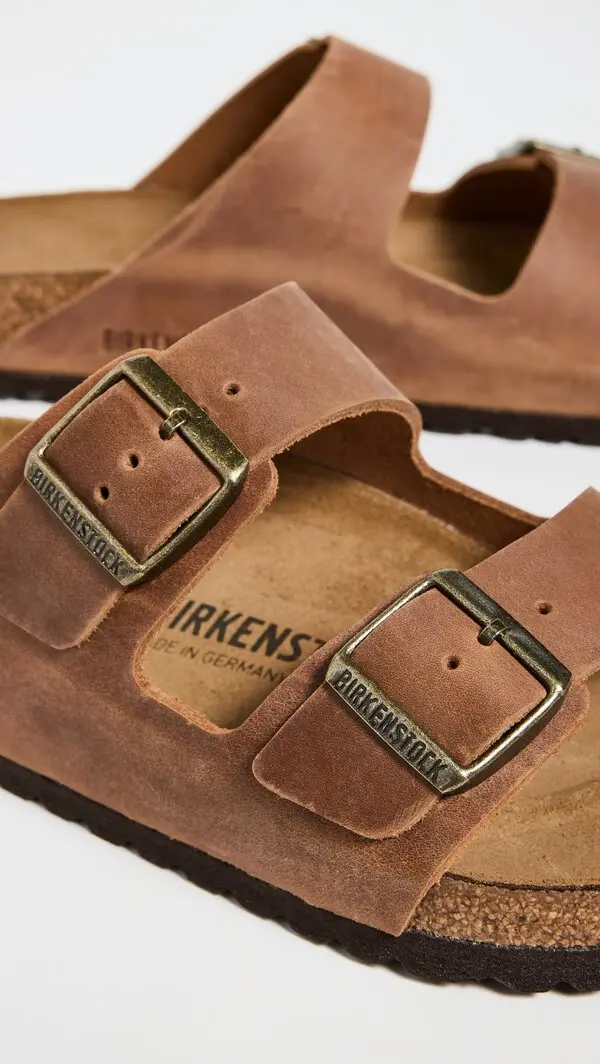 BIRKENSTOCK Arizona Sandals - Cognac