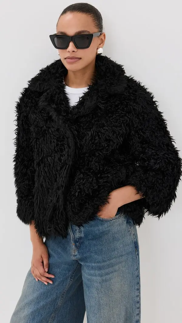 Marc Jacobs Shaggy Faux Fur Jacket