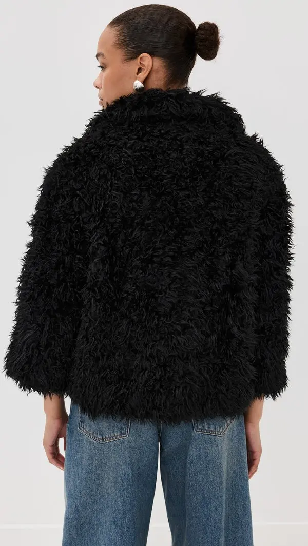 Marc Jacobs Shaggy Faux Fur Jacket