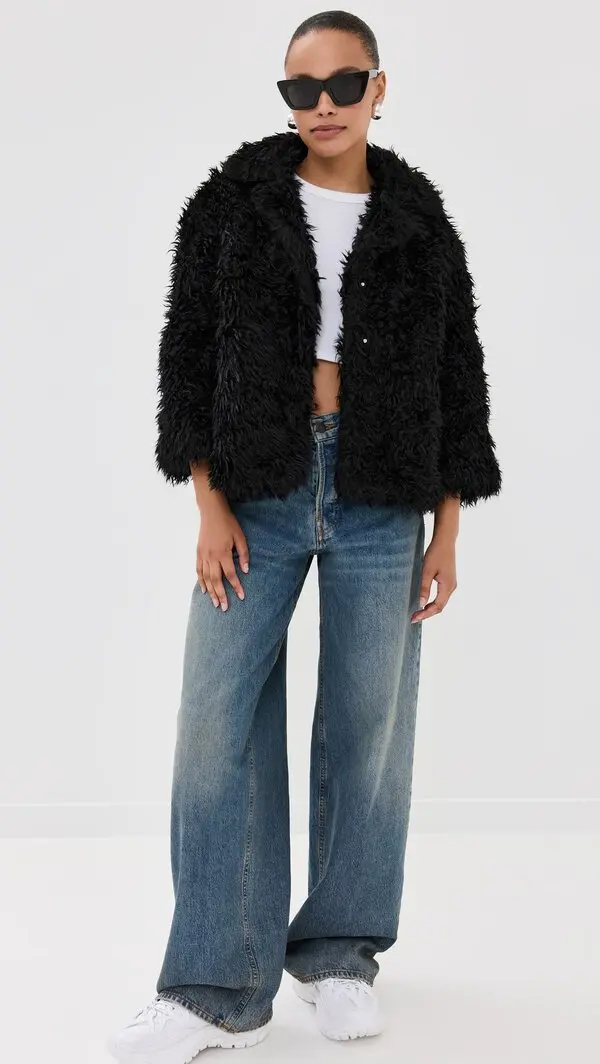 Marc Jacobs Shaggy Faux Fur Jacket