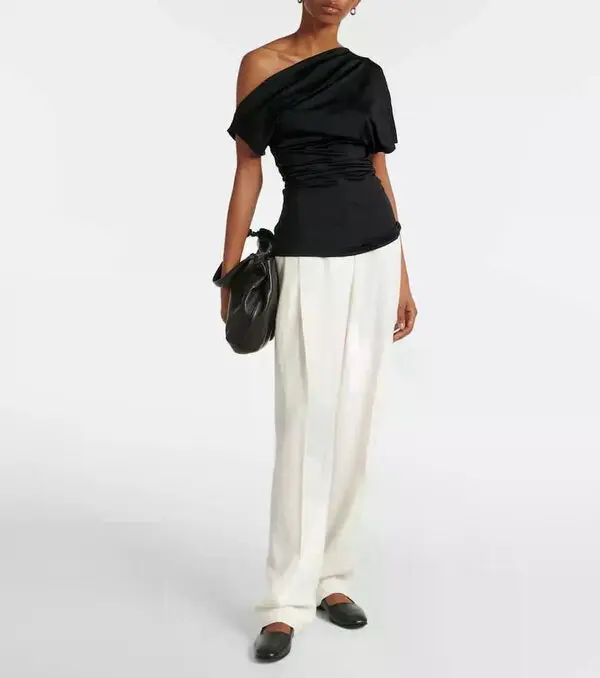 Tove Edel Draped Top - Black